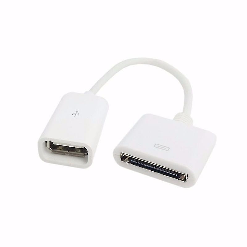 10cm Docking 30 Pin Female To Usb 2.0 Female Data Charge Short Cable ...