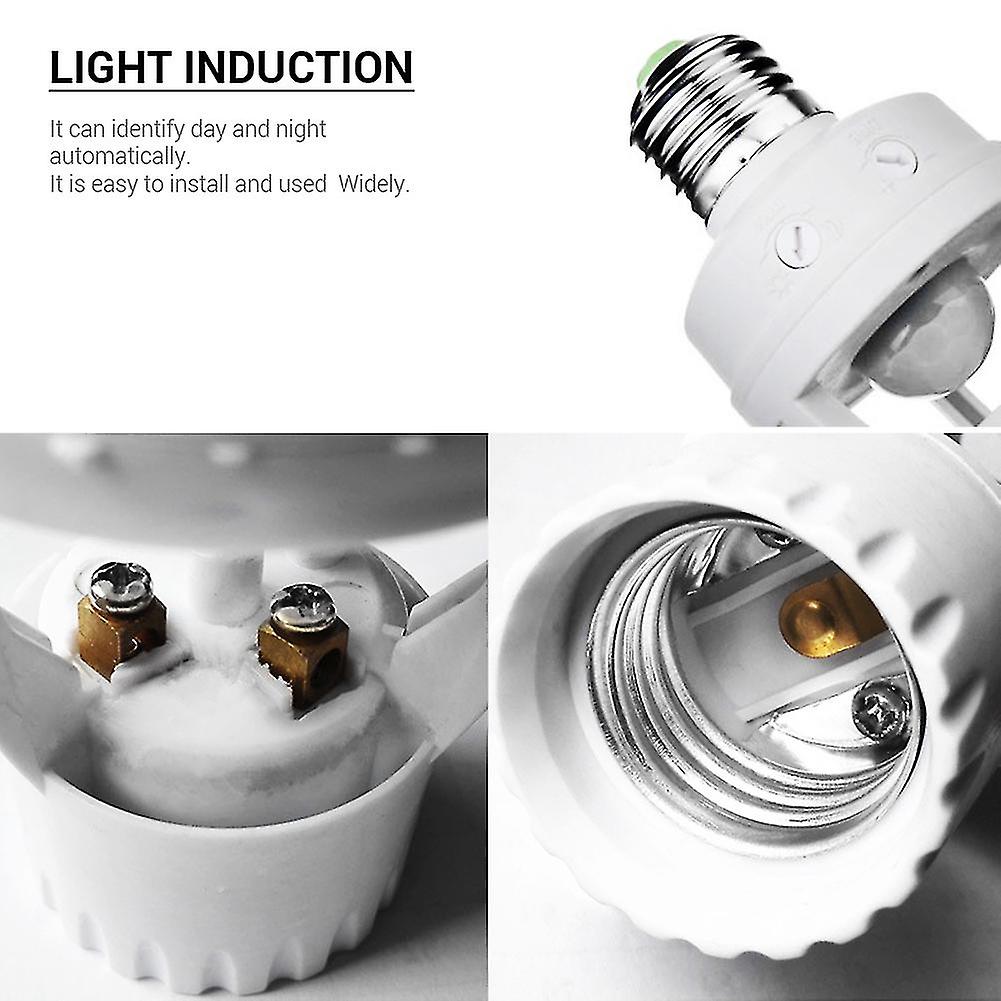 Smart Infrared Motion Sensor Light Socket, Innovative Outdoor Indoor ...