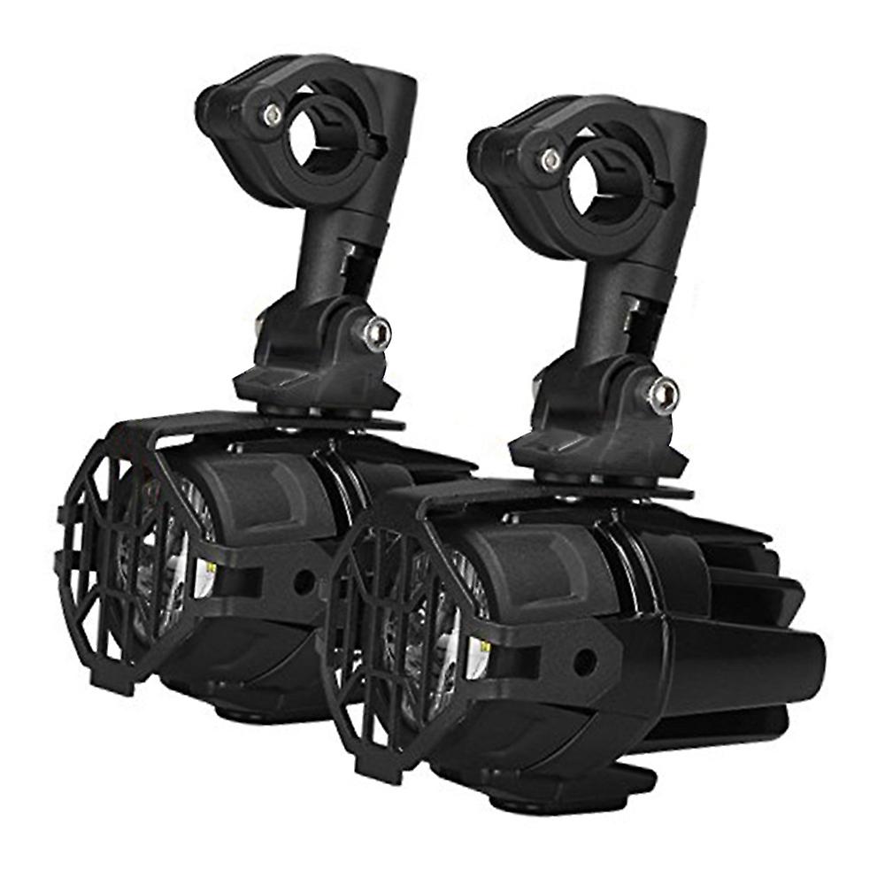 2pcs Motorcycle Headlight LED Fog Light Protect Guards with Wiring Harness For BMW R1200GS ...