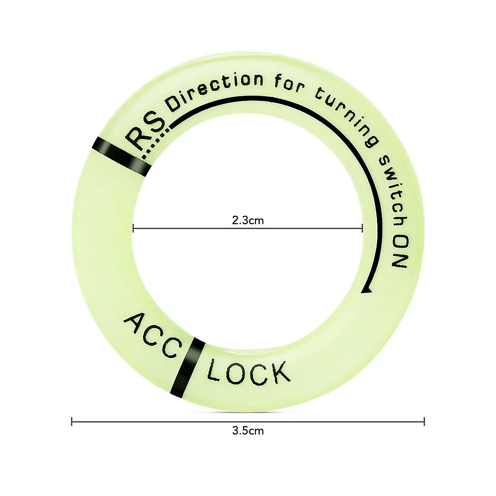 Luminous Ignition Switch Sticker Car Accessories For Toyota Land ...