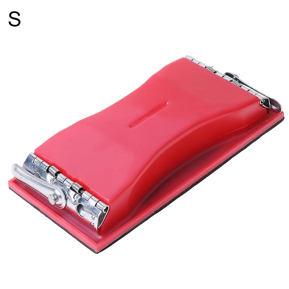 fornnerg Rectangle Grit Paper Sandpaper Holder Plastic Sander Stand ...