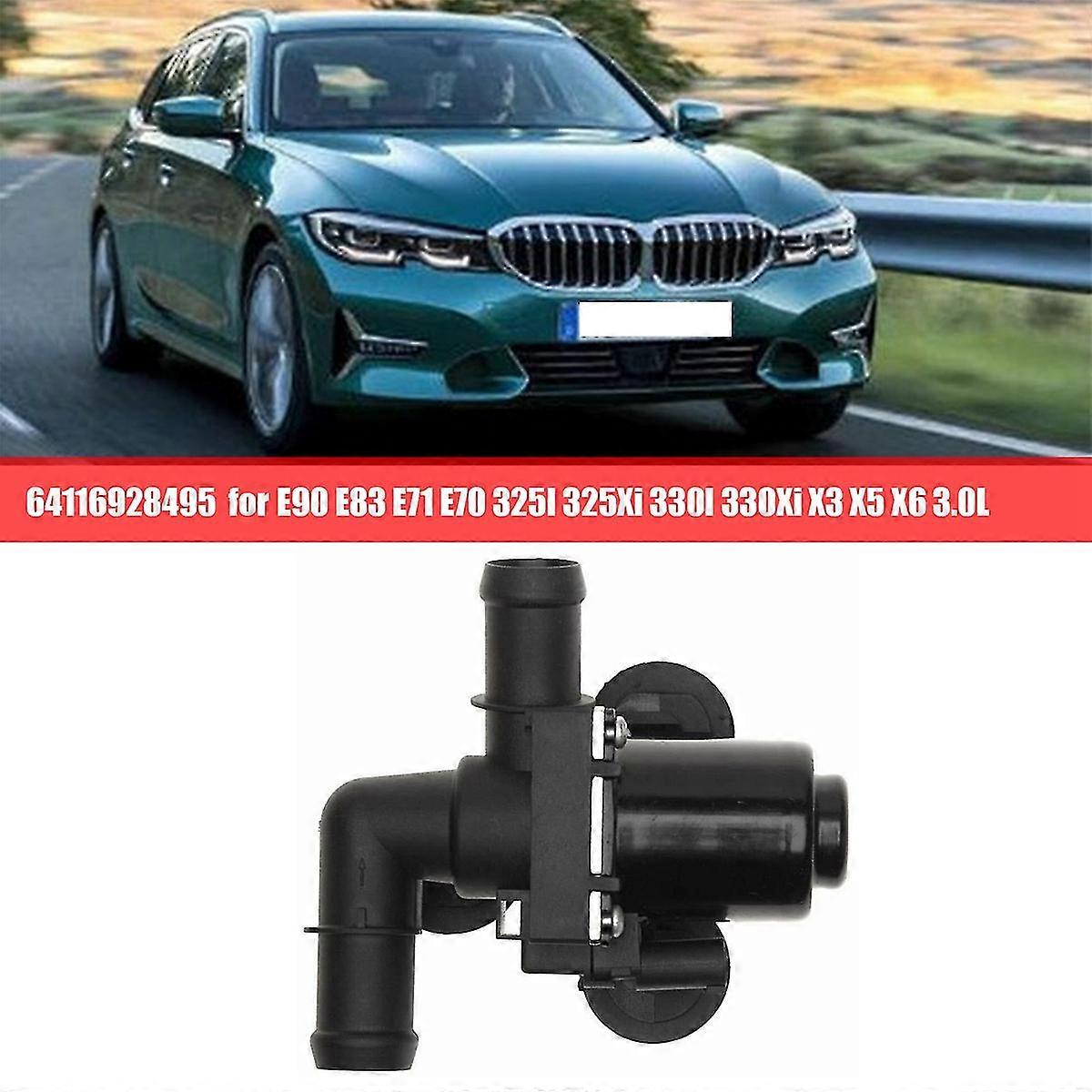 64116928495 Heater Control Valve Warm Air Water Valve for E90 E83 E71 ...