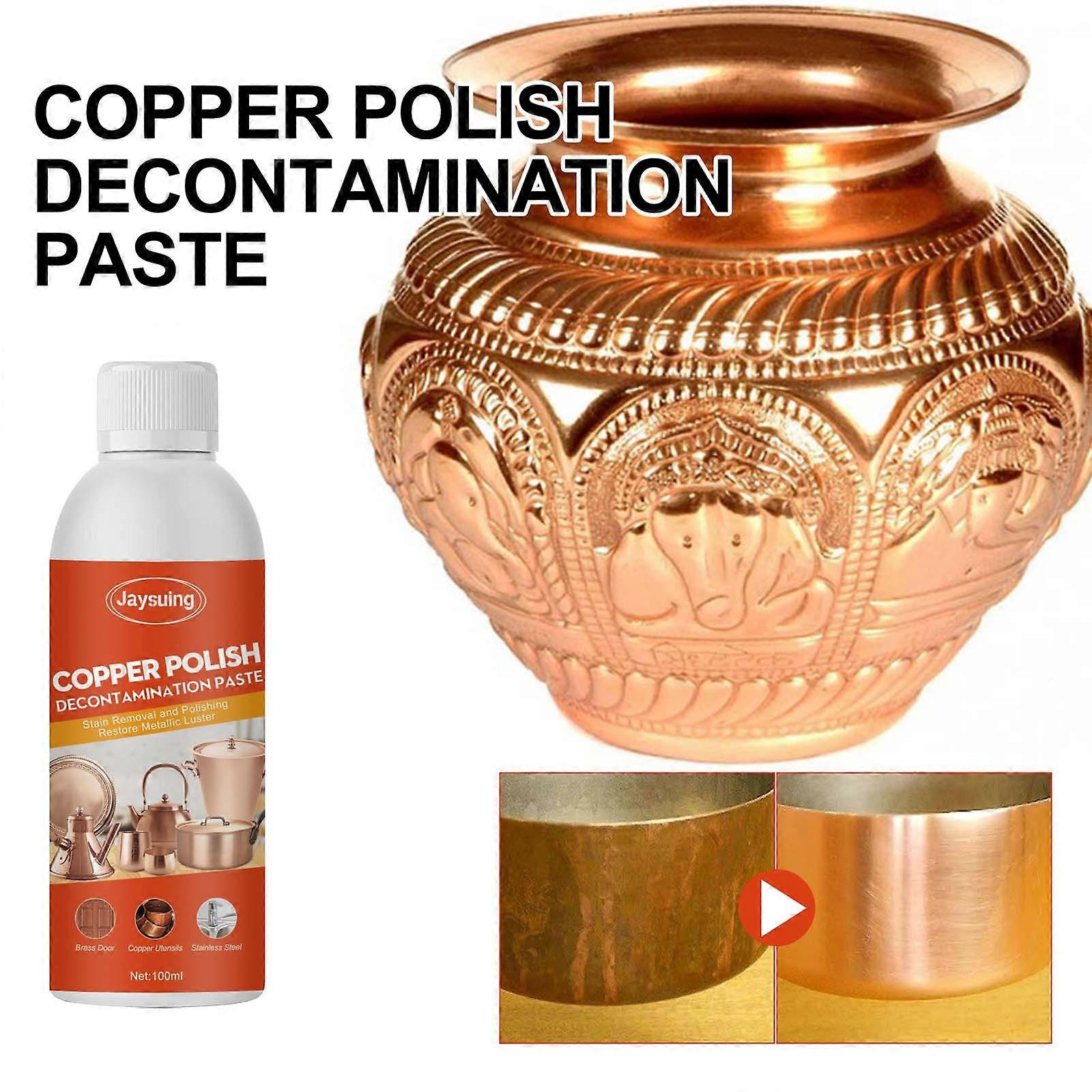 Copper Cleaner Tarnish Remover Rust Remover Copper Polishing Brightener ...