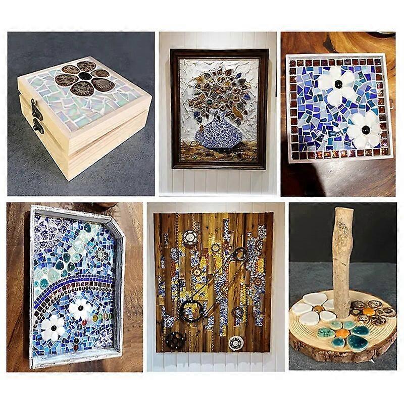 4oz/114g Multi Shape Porcelain Mosaic Tiles 5mm/018in Thickness Ovoid ...