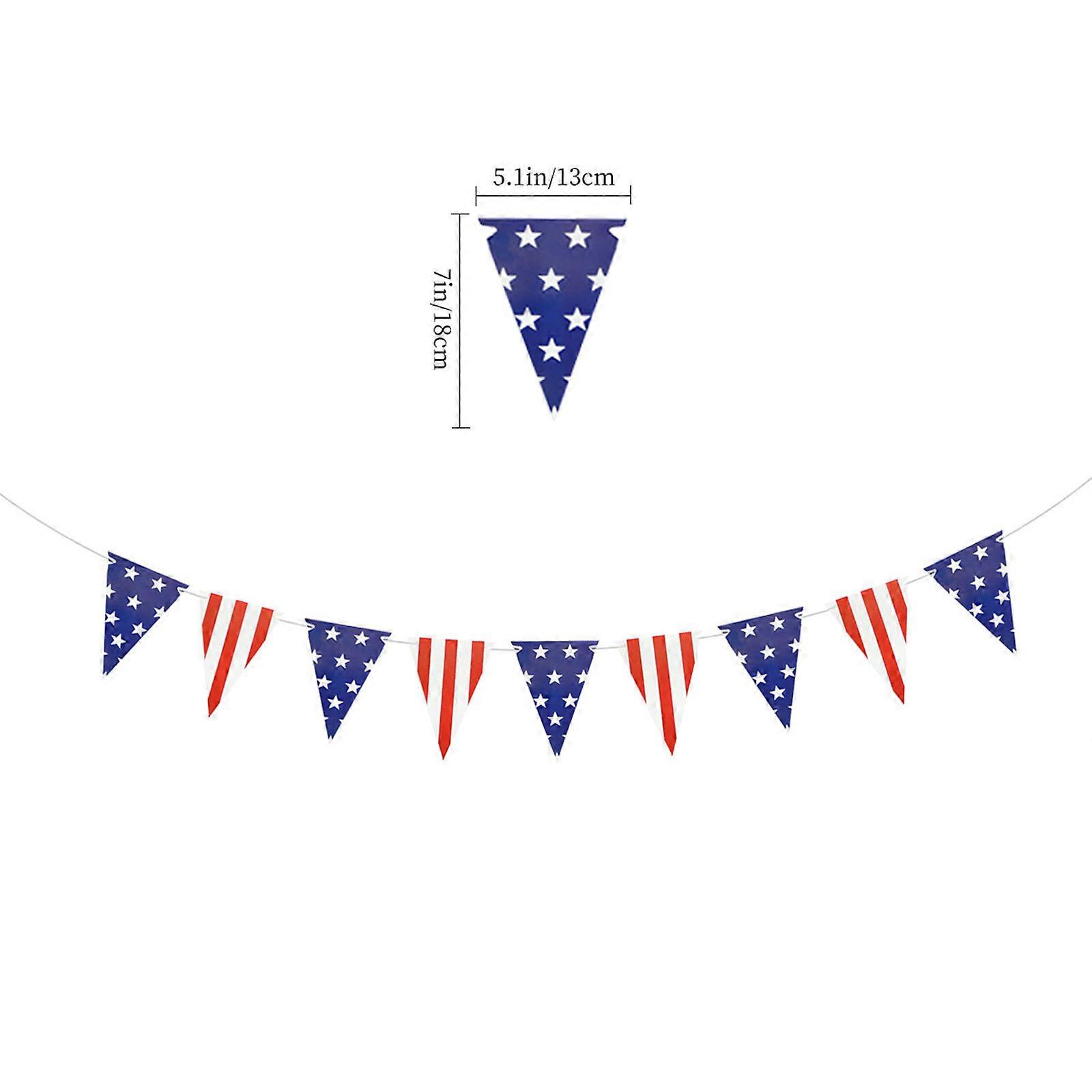 Fourth Of July Patriotic Party Decorations Set - American Flag Party ...