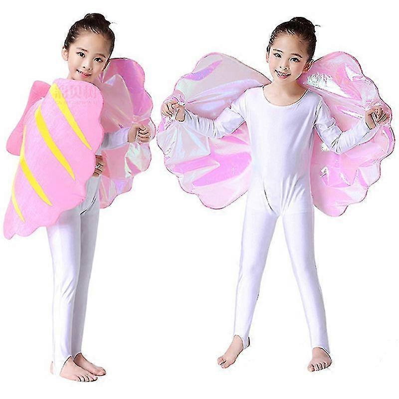 Kids Blue Pink Sea Shell Cosplay Costume Halloween Party Animal ...