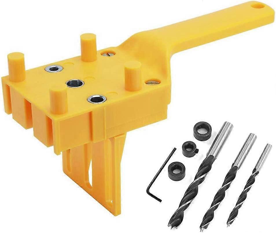 Dowel Fitting Woodworking Kit 6/8/10mm Drill Guide Woodworking Dowel ...