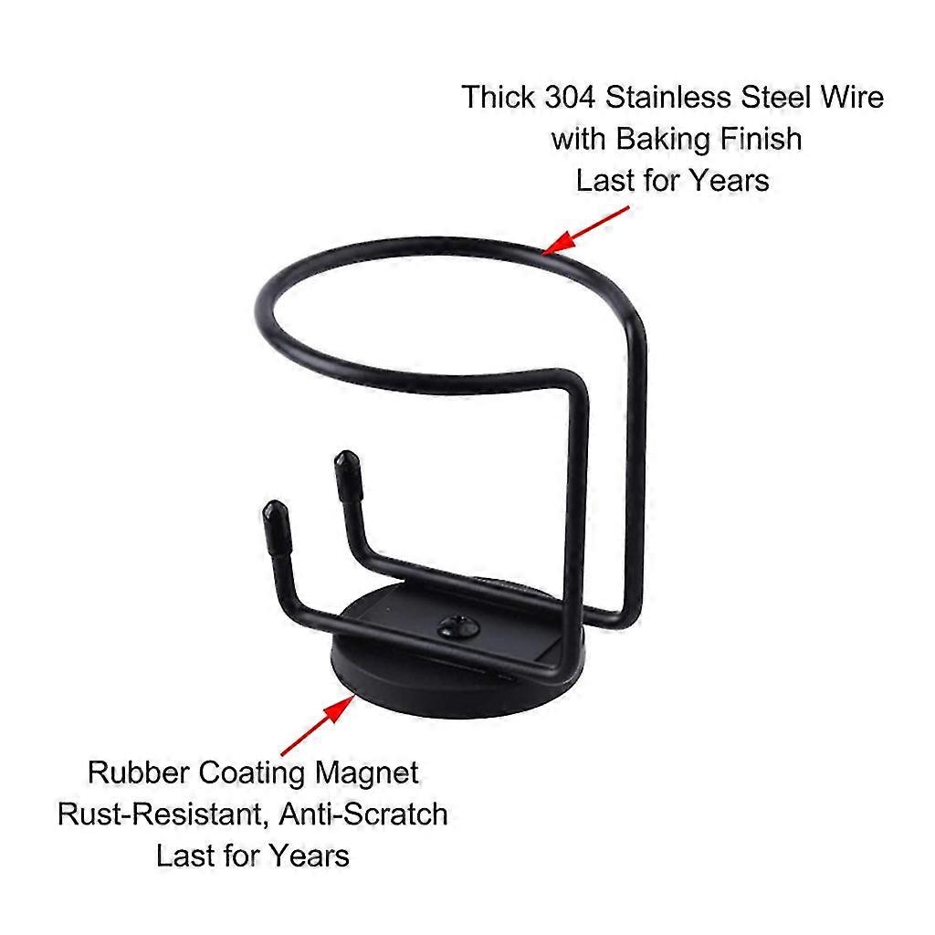 Cup Holder With Strong Magnet Securely Attach To Rail Bar Bottle Drink ...