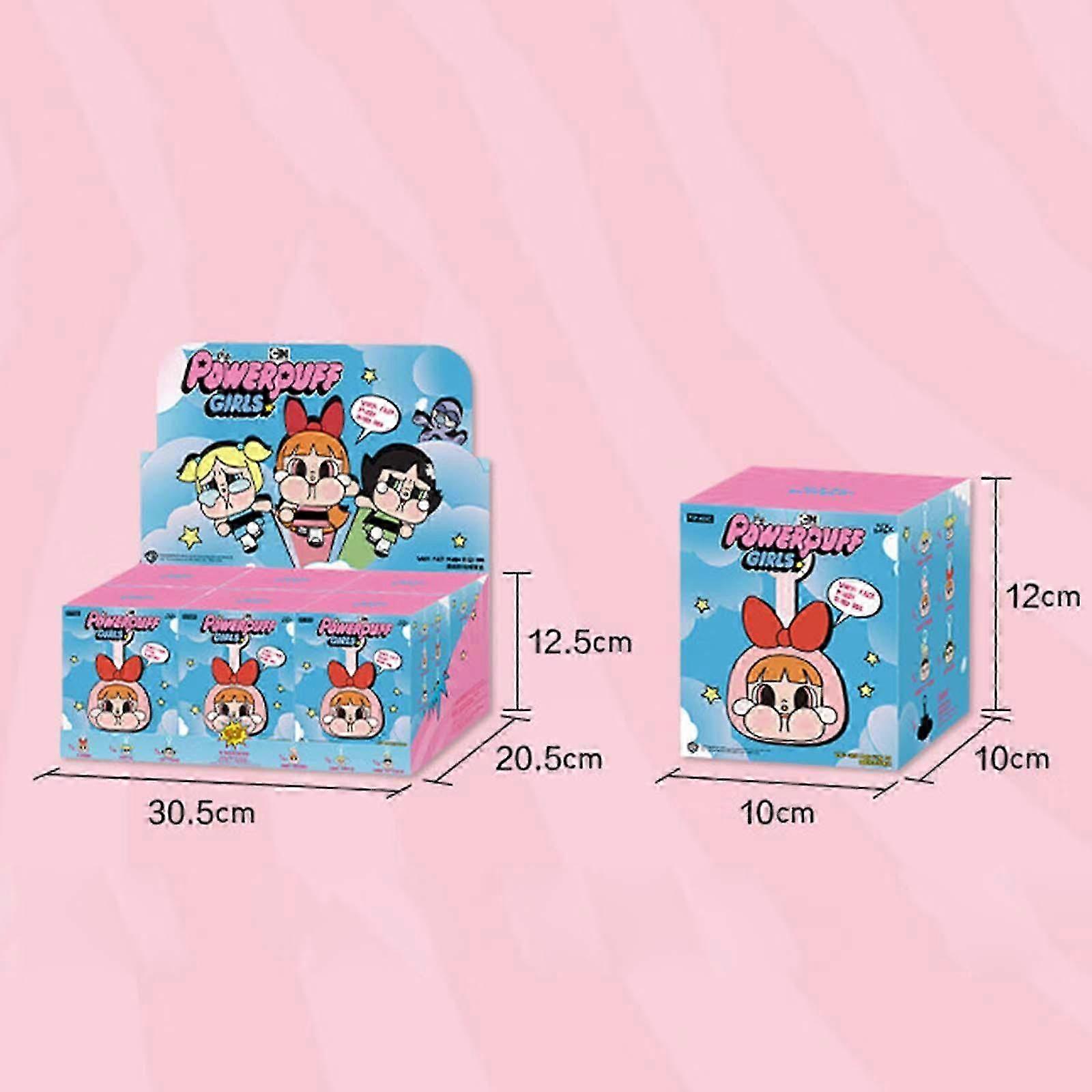 6Pcs Powerpuff Girls Blind Boxes Stuffed Toys Plush Doll Random Toys ...
