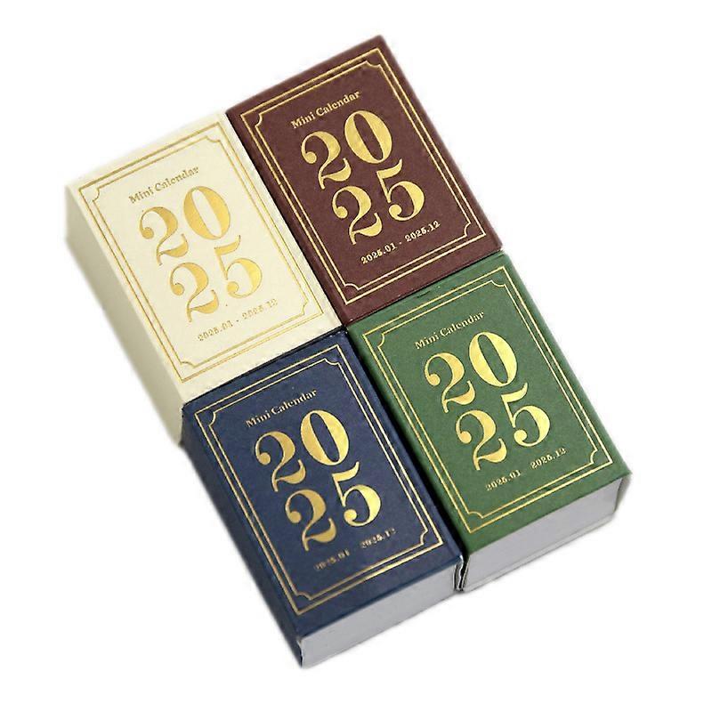 2025 Mini Calendar Book 365 Sheet Tearable Calendars DIY Journal ...
