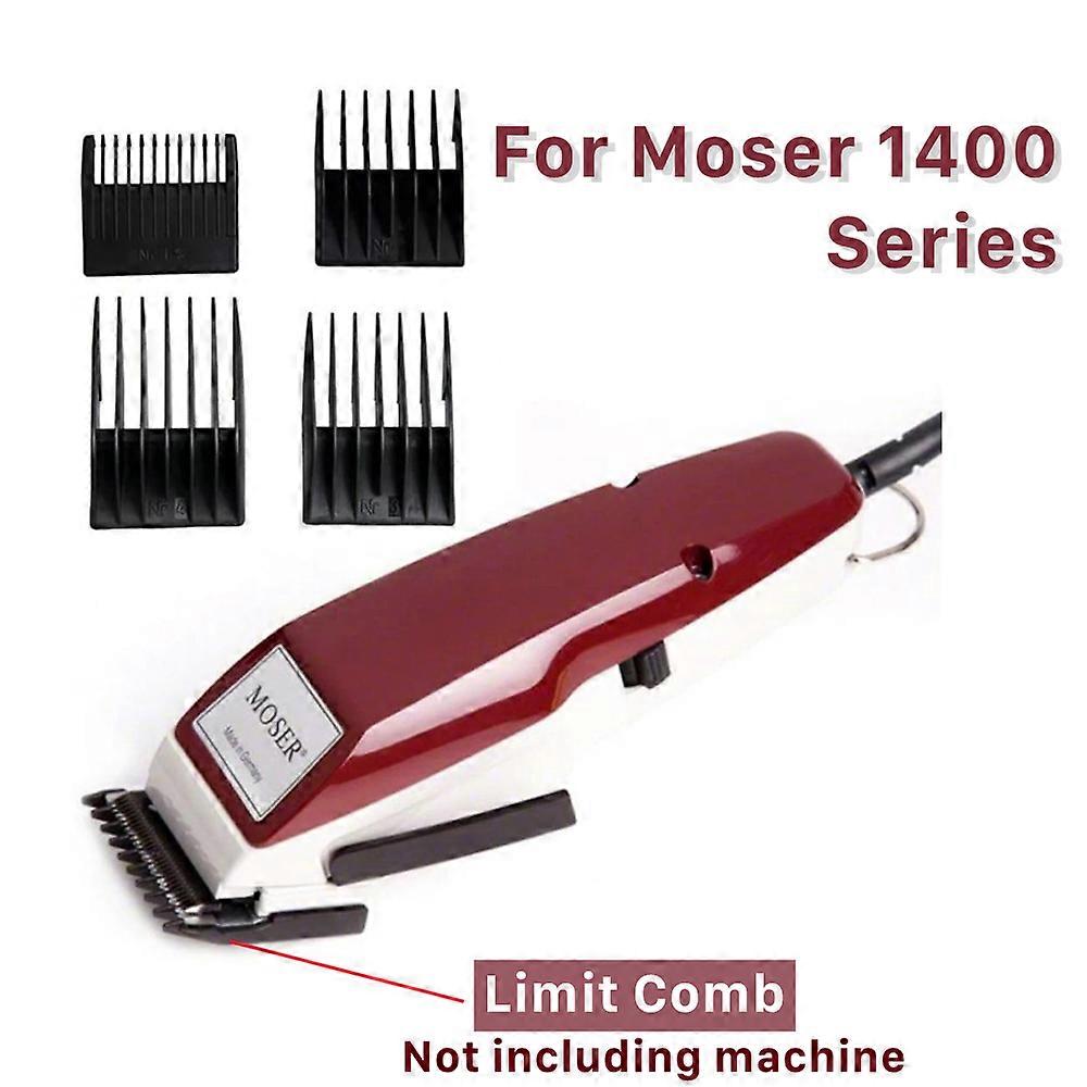 For Moser 1400 Series Shaving Machine Replacement Combs 4pcs/set Hair ...