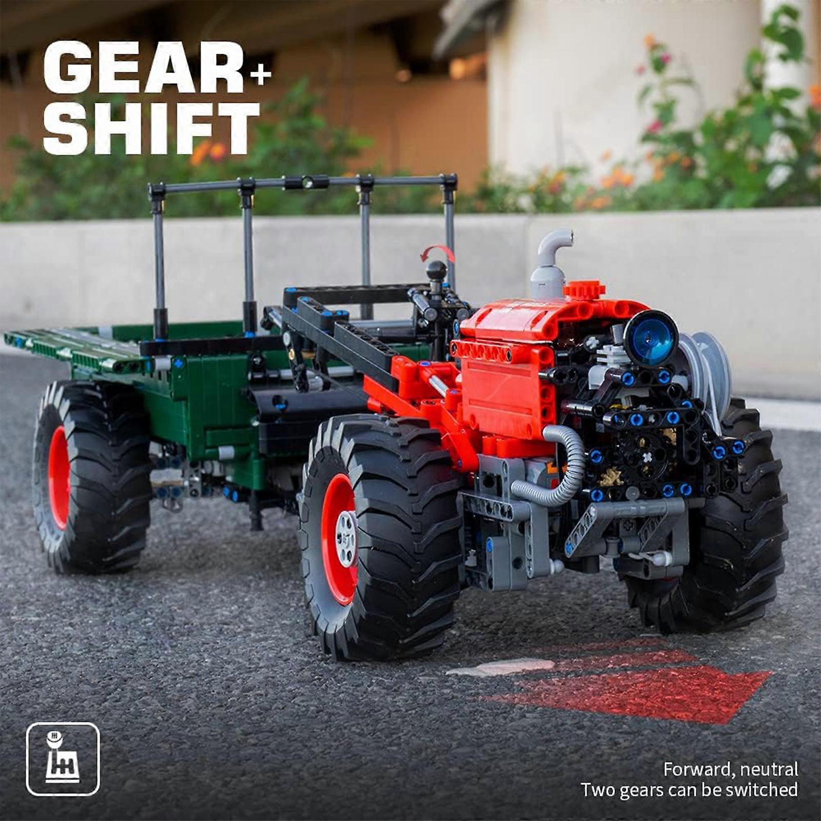 Mould King Tractor Building Sets Toy, Electric Toy Building Kits with ...