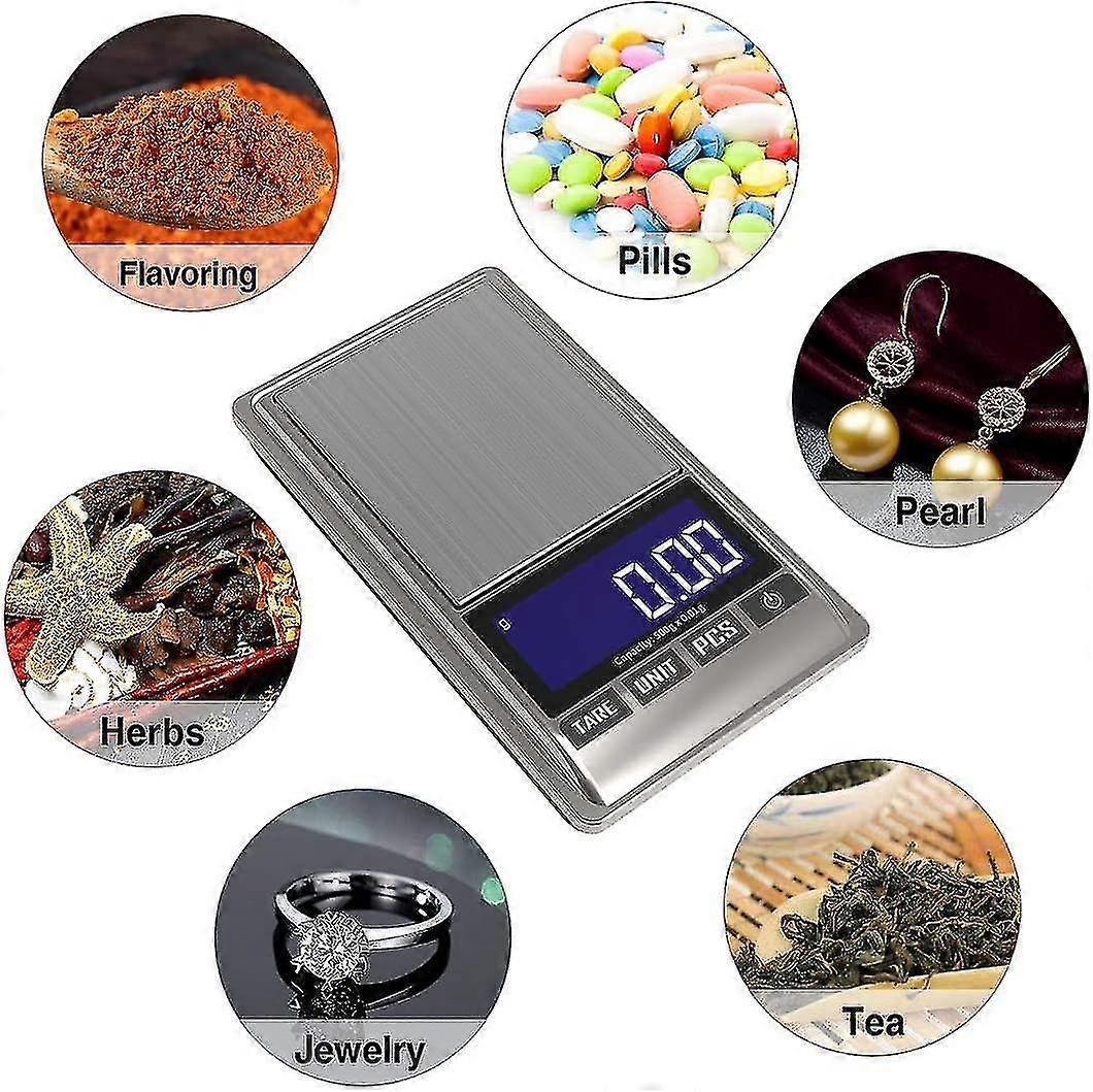 500g X 0.01g Precision Scale Pocket Scale Kitchen Scale, 0.01g Precision Scale | Fruugo PT