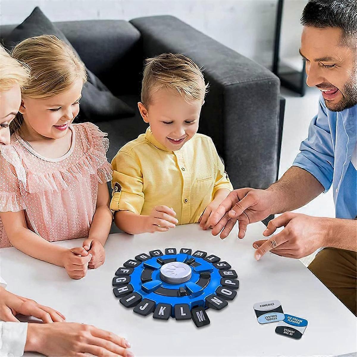 Parent-Child Interaction Fast-Paced Word Games Quick Thinking Letter ...