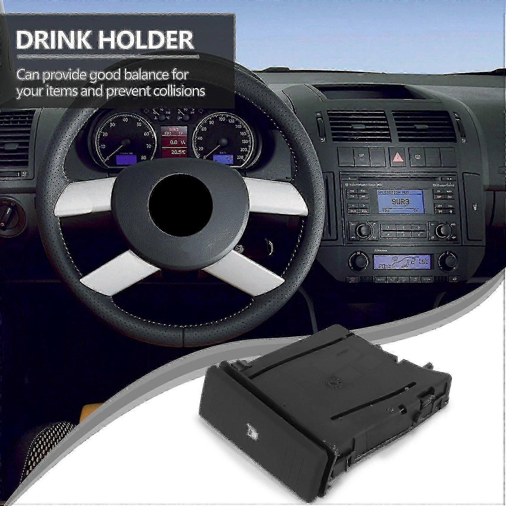 Car Center Console Cup Holder For-polo 9n 2002 2003 2004 2005 2006 2007 ...