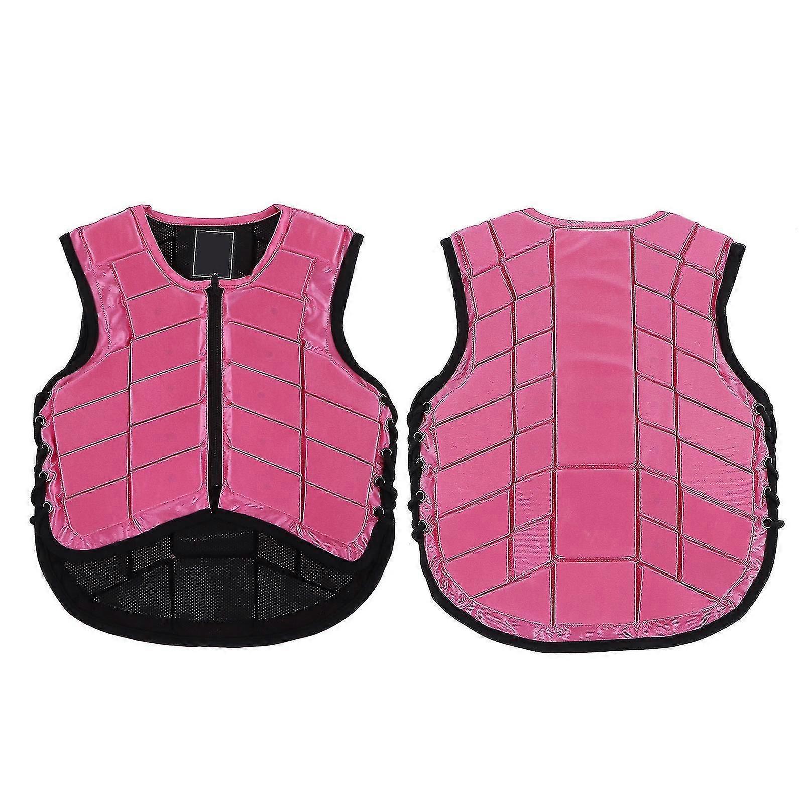 Kids Equestrian Vest Foam Padded Safety Horse Riding Protective Gear ...