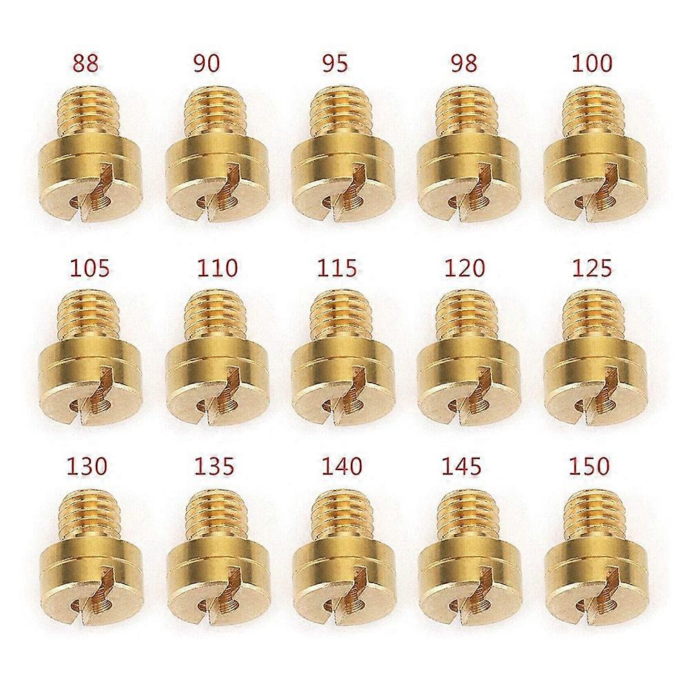 15 x Carb Main Jets for Mikuni N100/604 26mm 28mm VM22 VM24 VM26 VM30 88-150 | Fruugo UK