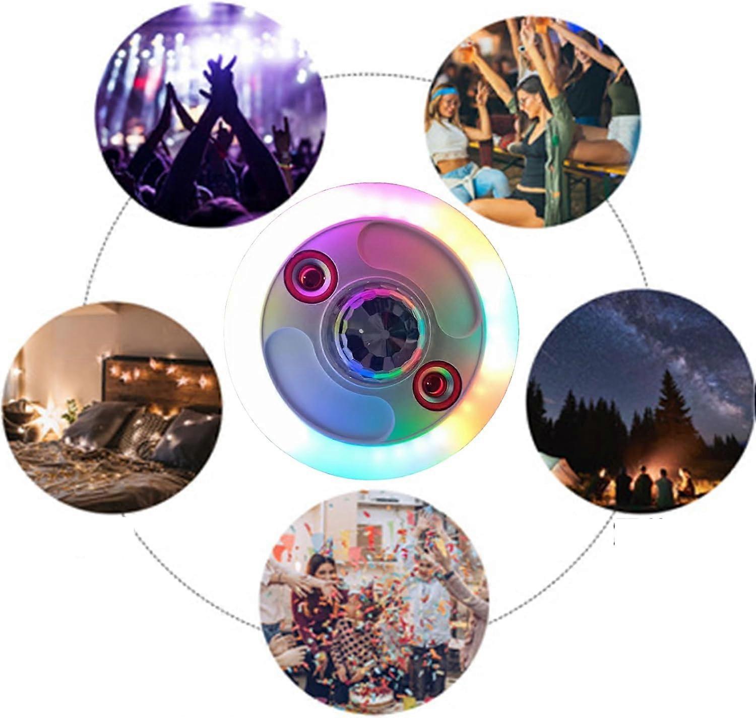 Music Stage Disco Light RGB Magic Ball Party Lights Brightness Ring ...