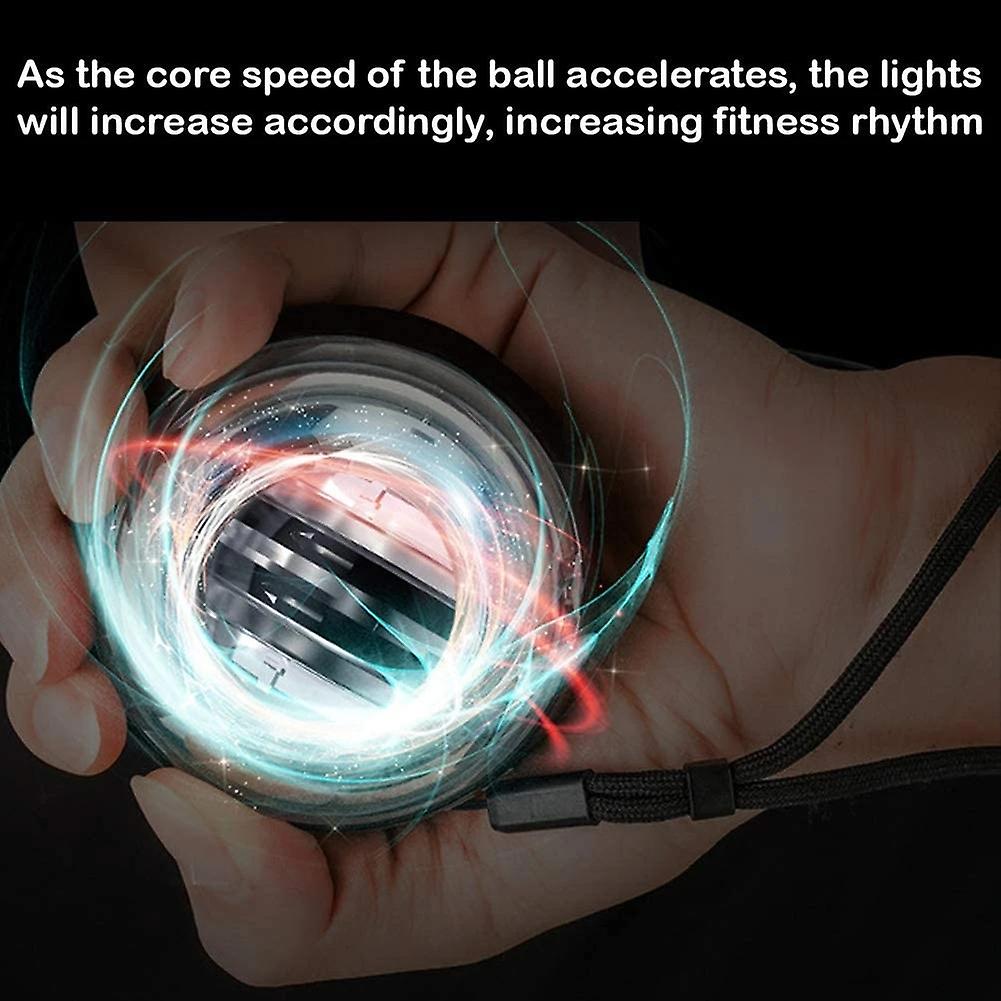 Led Gyroscopic Powerball Autostart Range Gyro Power Self Start Wrist ...