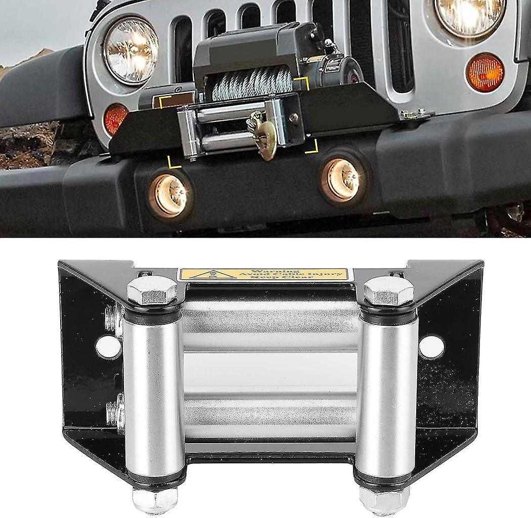 Winch Roller Guide Fairlead Roller Cable Guide Side By Side Winch Cable Roller Fairlead Mount ...