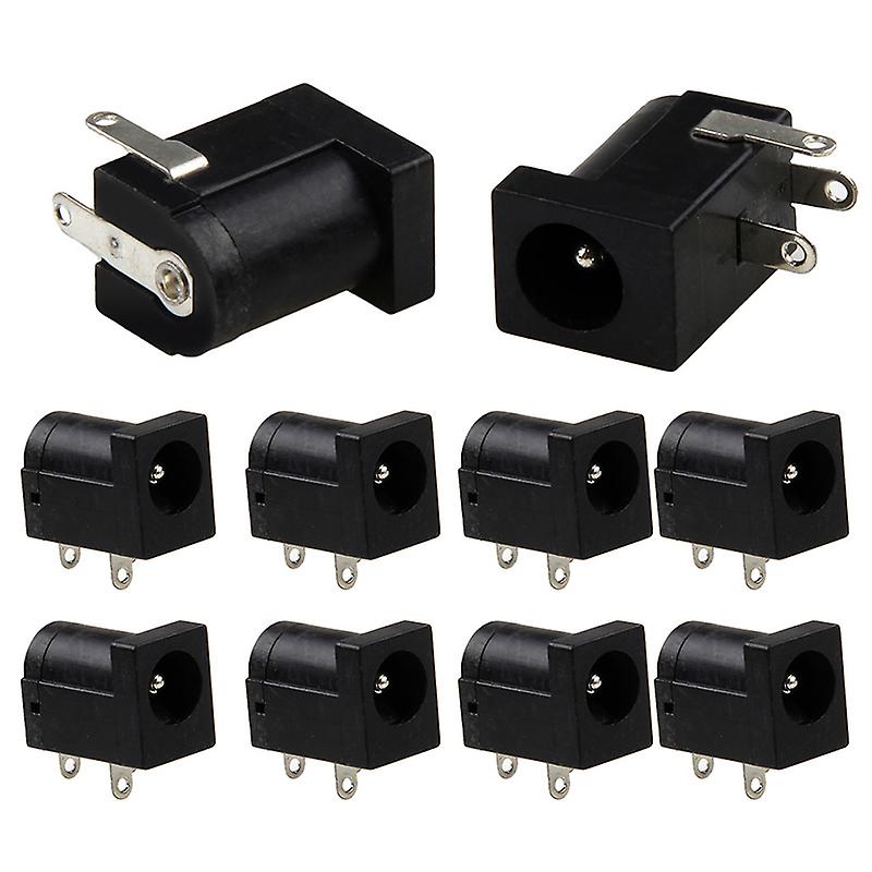 DC Power Supply Jack 5.5x2.1mm DC Power Supply Socket Female Jack Plug ...