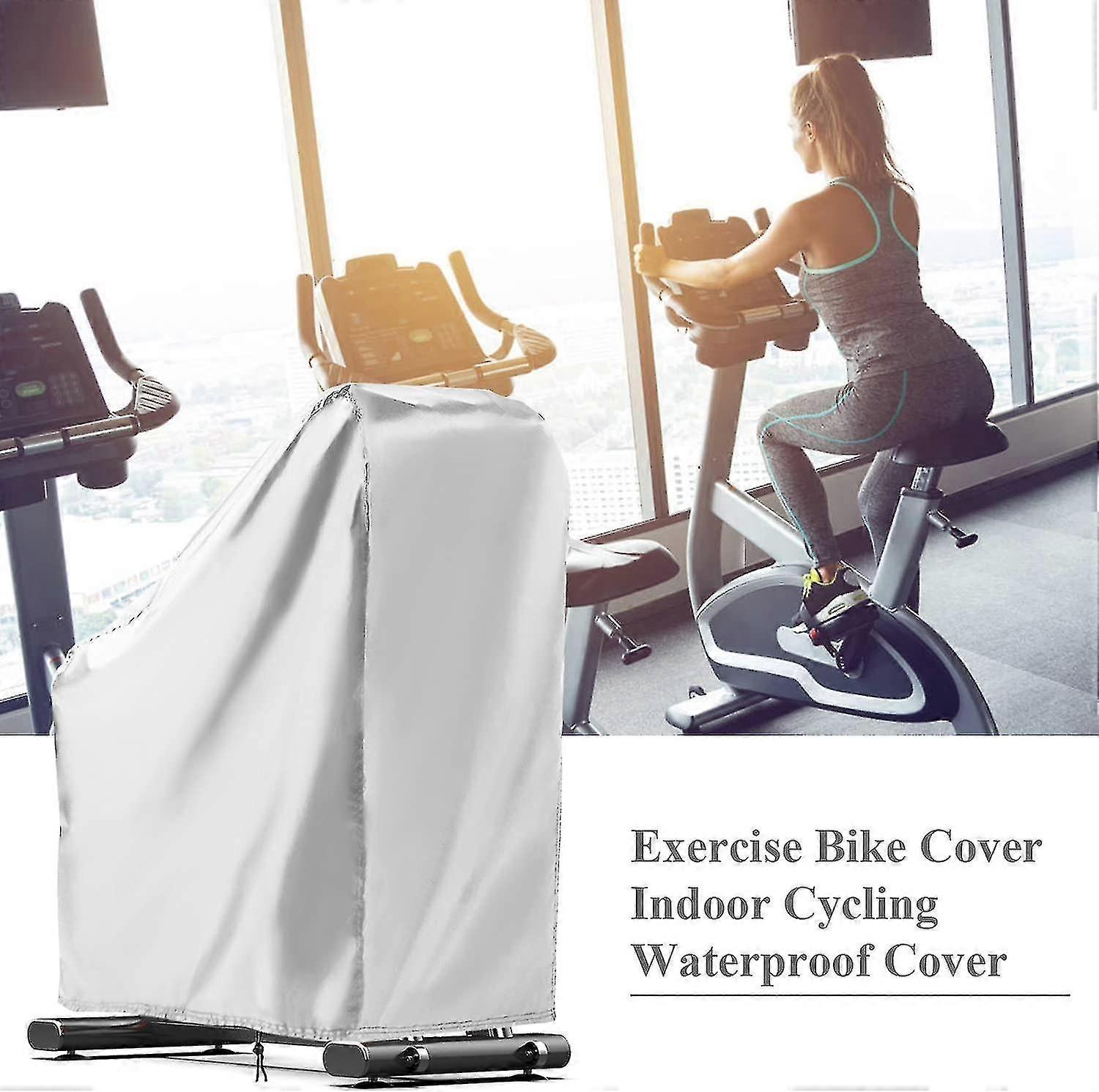 Exercise Bike Cover Indoor Cycling Stationary Bike Cover Fit For ...