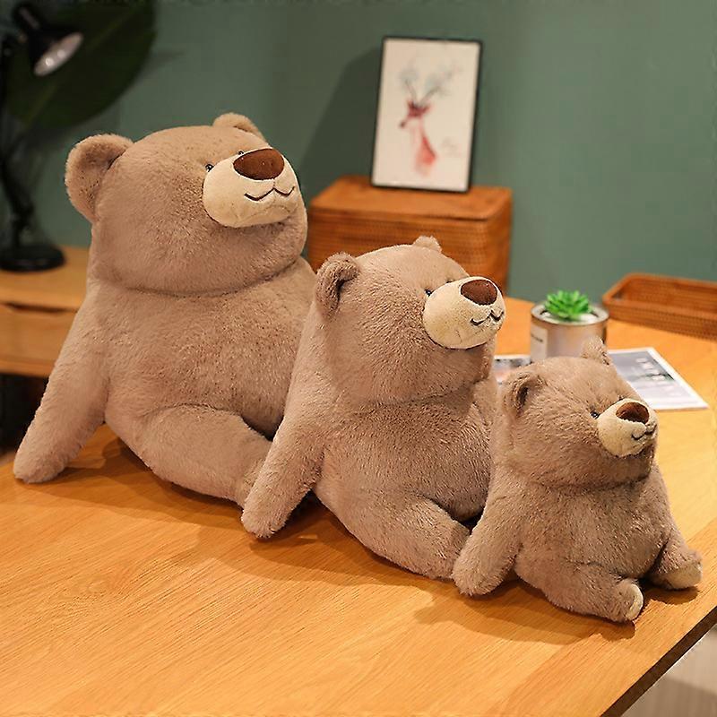 Kawaii Pp Cotton Bears Plush Toy Cartoon Bear Stuffed Grizzly Gray ...