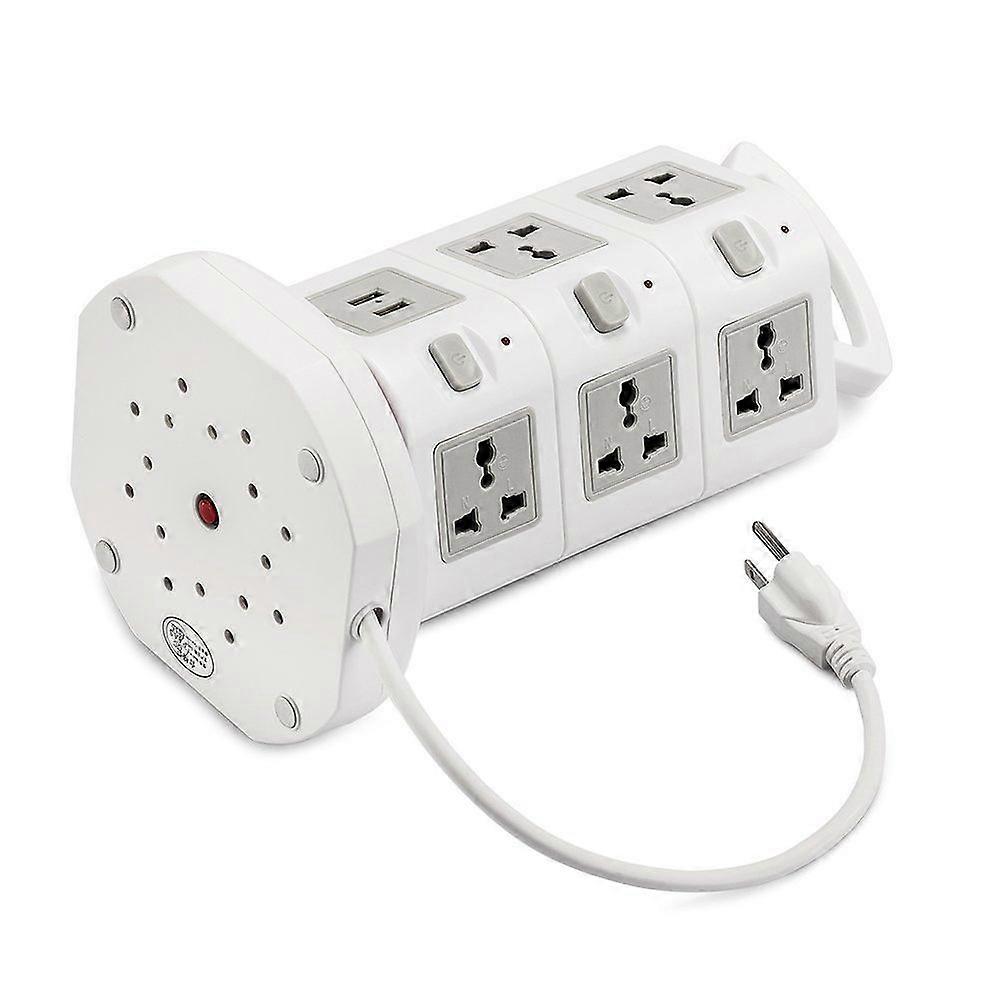 Power Strip Vertical Power Strip Universal 7/11/15/19 Way Power Outlet ...
