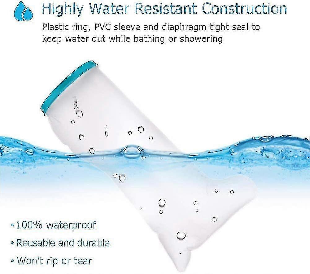 Shower Protection Foot Waterproof Plaster Protection, Plaster ...