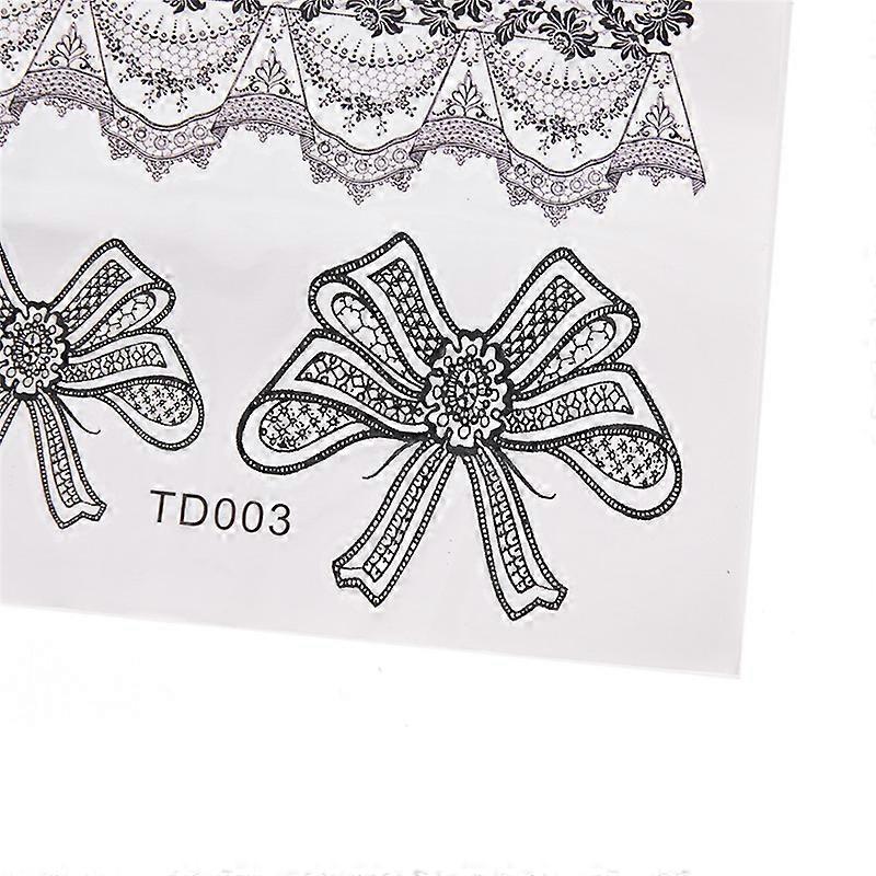 Waterproof Temporary Tattoo Sticker On Body Leg Water Transfer Large ...