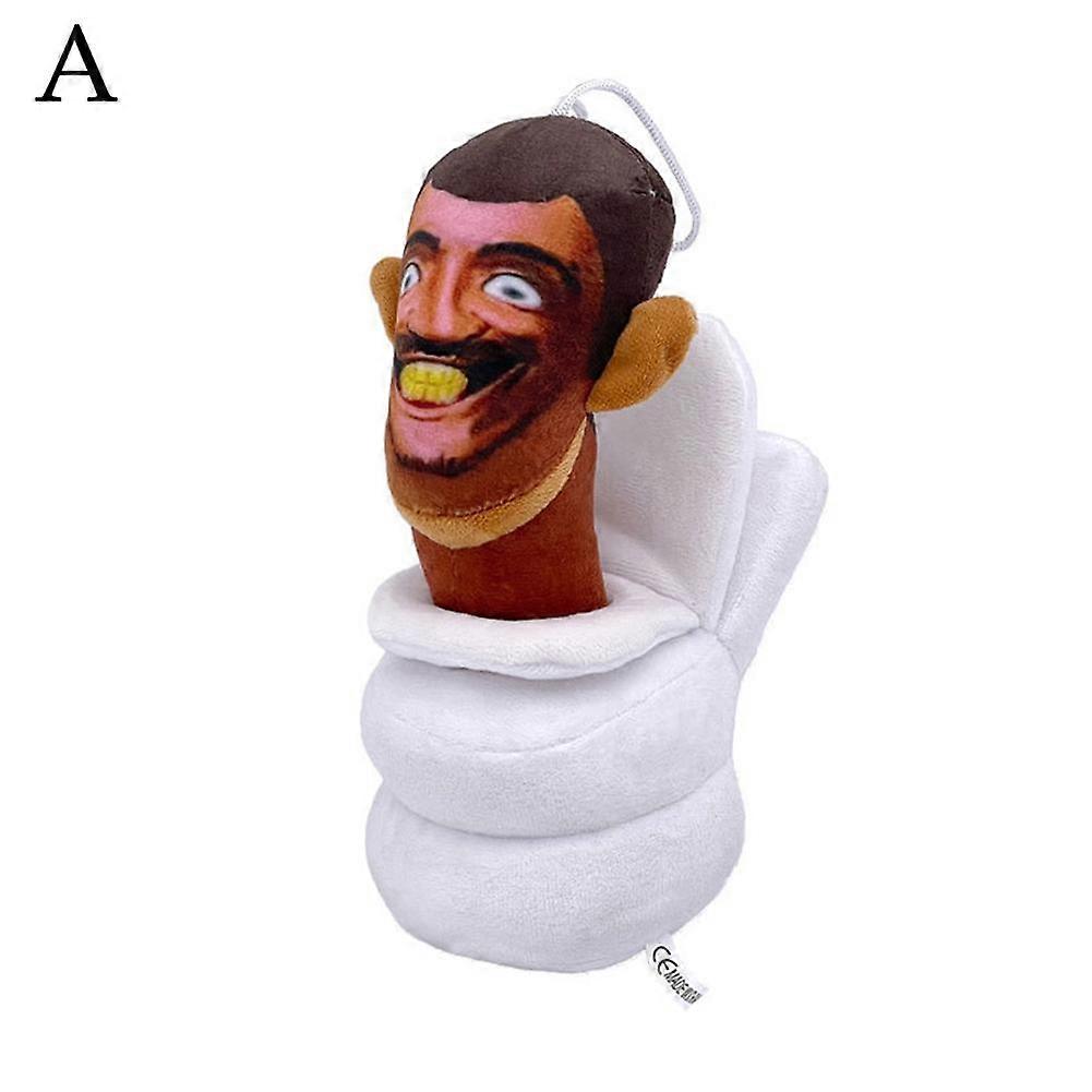 Skibidi Toalett Plysch Fyllda Dockor Prank Spel Rekvisita Rolig Present ...