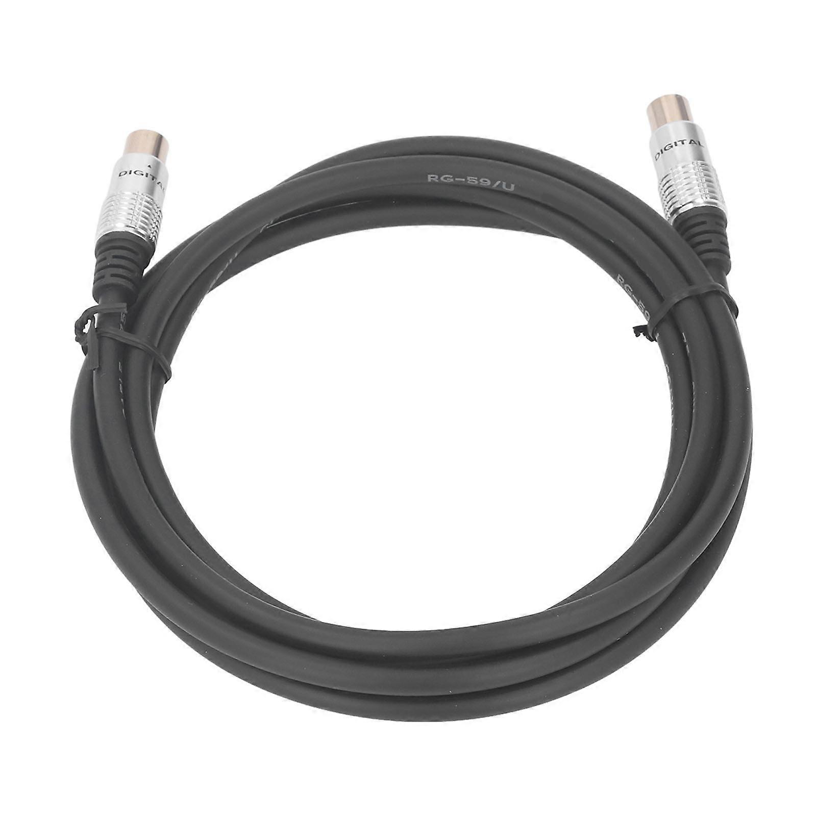 Coaxial TV Cable 9.5mm Male to Male for Cable Modems Set Top Boxes ...