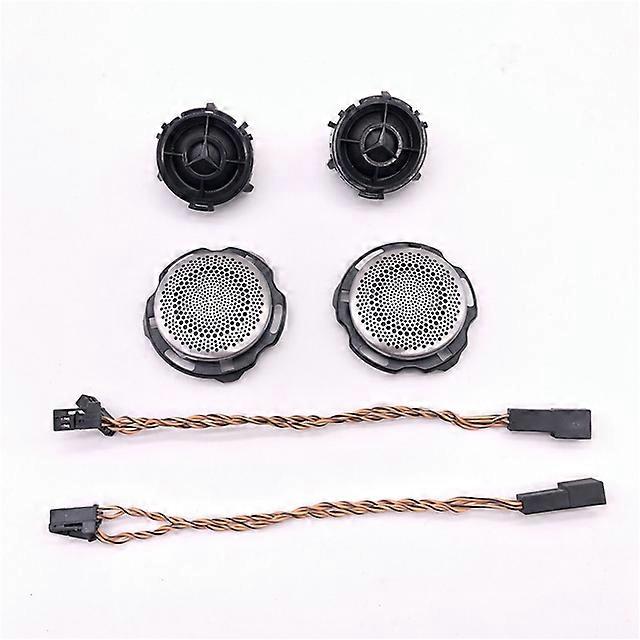 6 Car speaker Covers For Mercedes Benz GLC X253 W205 W213 E C AMG Class ...