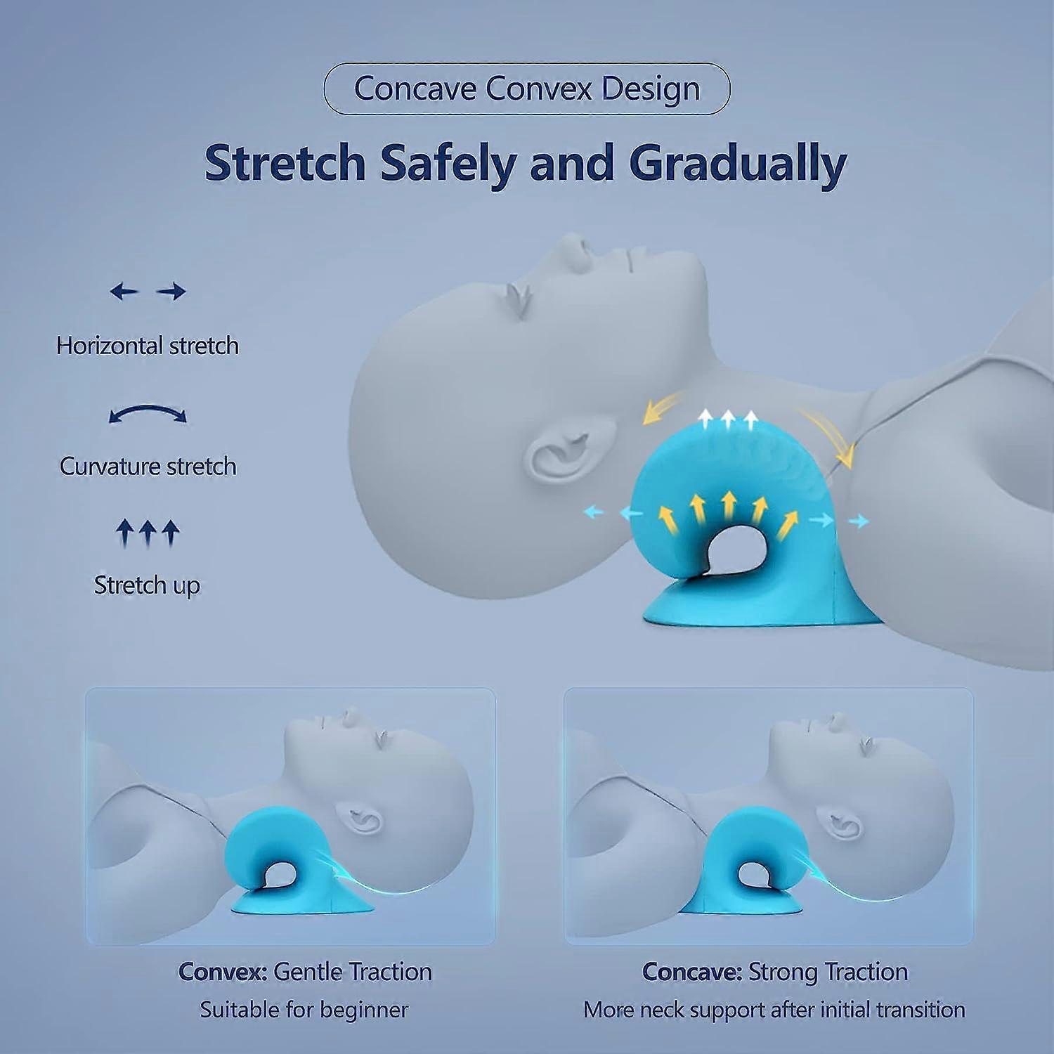 Neck And Shoulder Relaxer Cervical Traction Device For TMJ Pain Relief ...