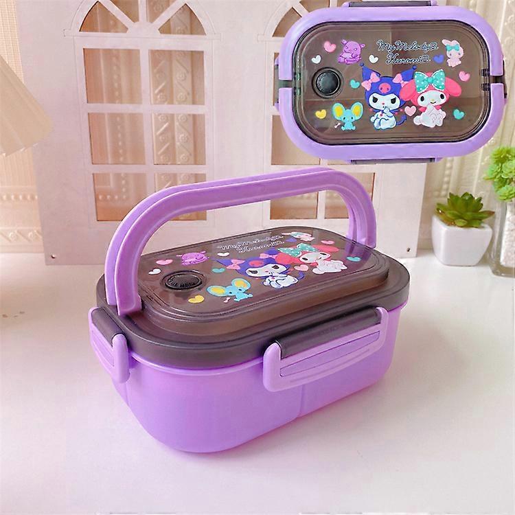Sanrio Kawaii Hello Kitty Lunch Box Kuromi My Melody Cinnamoroll ...