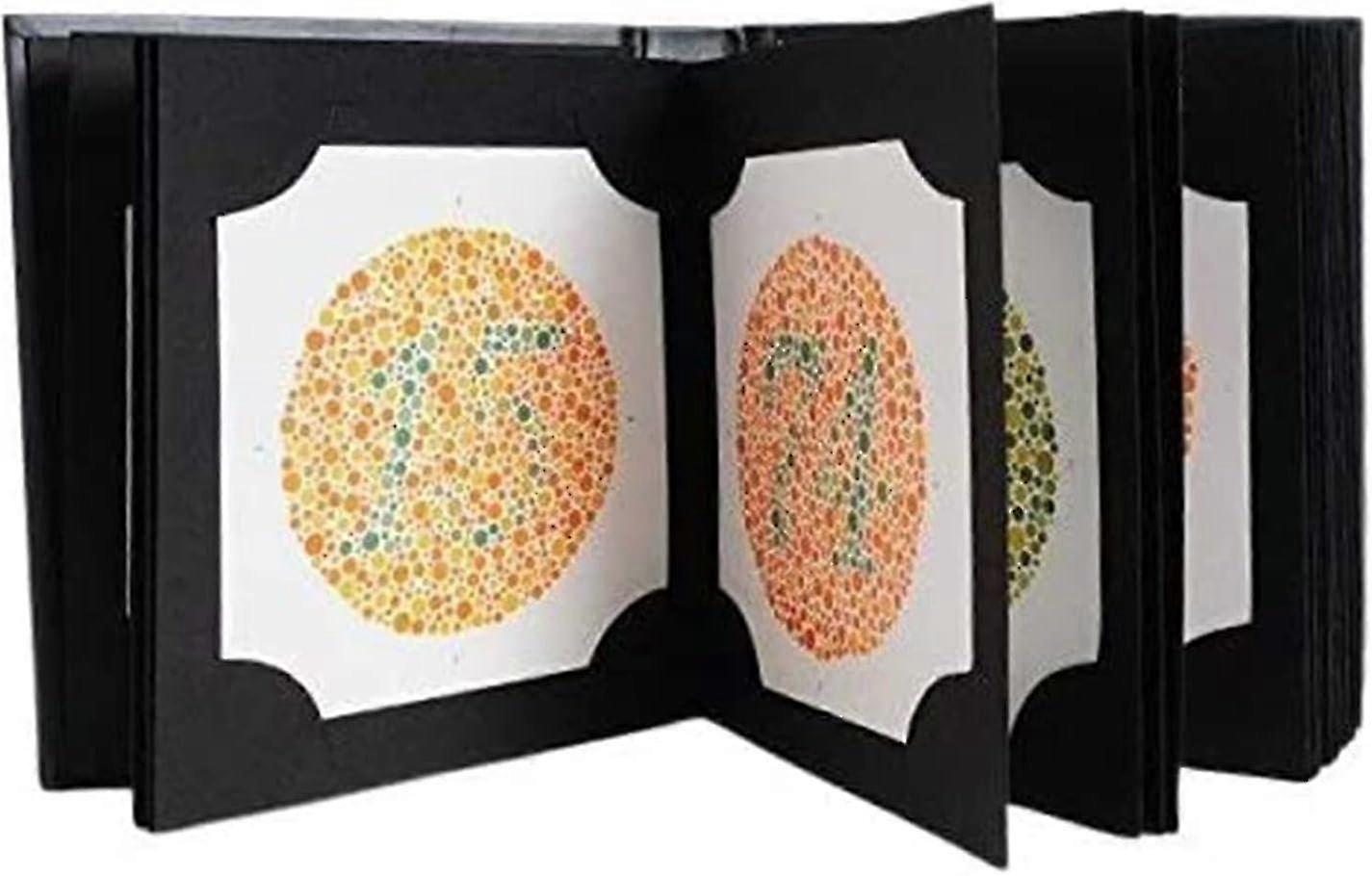 Ishihara Color Blindness Test Book - 38 Plates Optometry Vision Testing ...