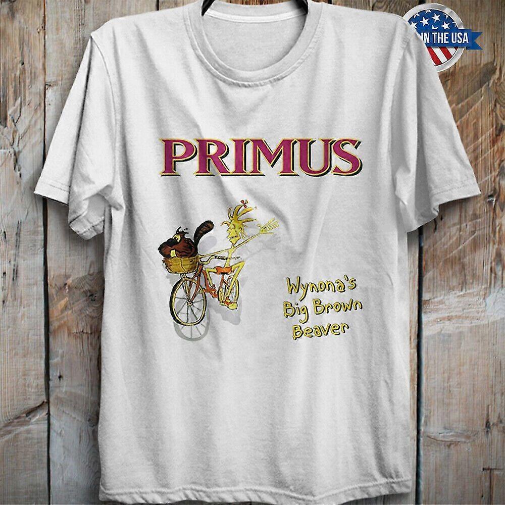 Wynona's Big Brown Beaver Album Song Primus Rock Band Retro T Shirt ...