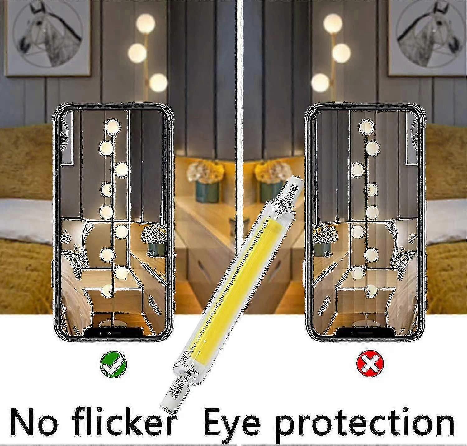 R7s Led Bulb 118mm 30w Dimmable, Warm White 3000k 3000lm, Linear ...