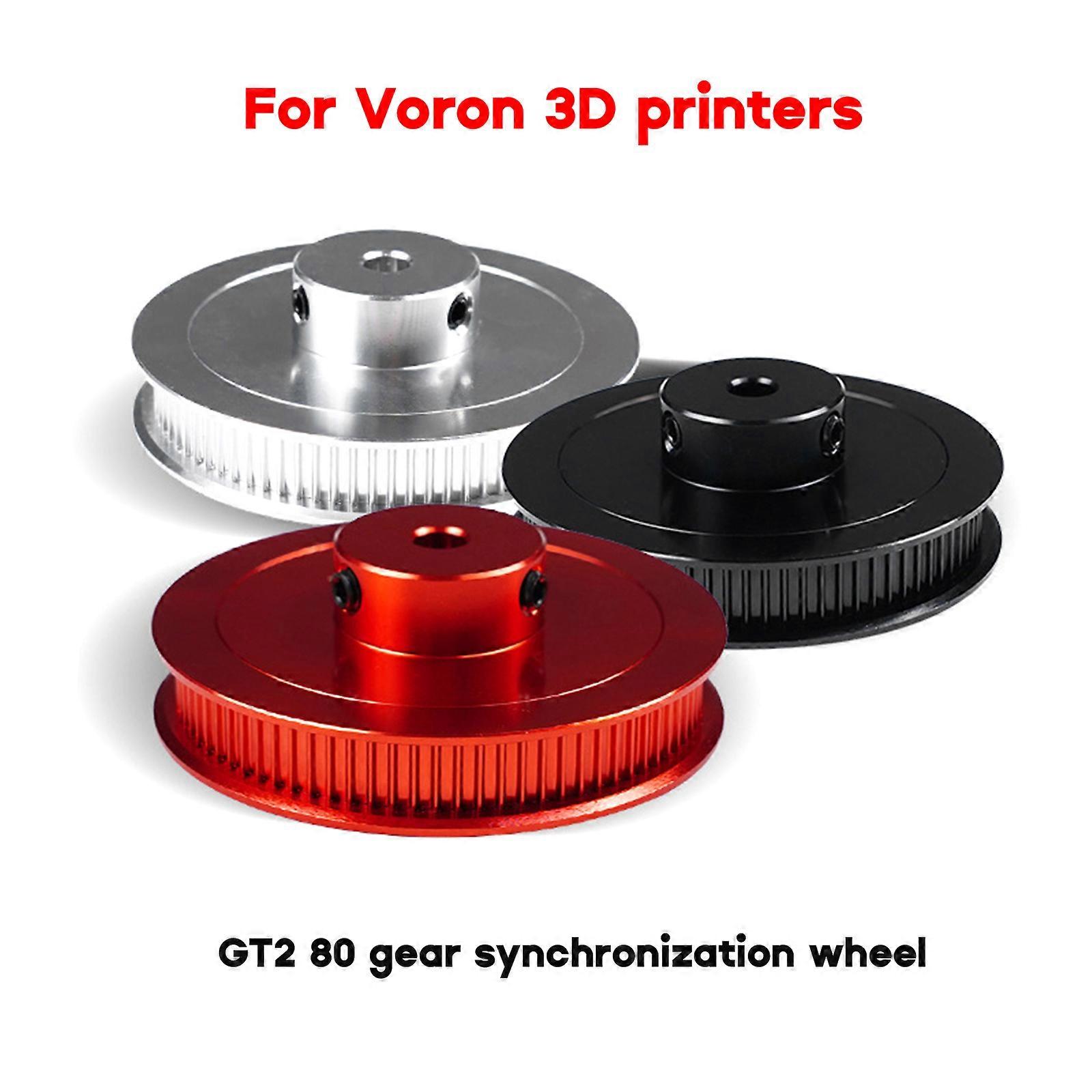 GT2 Timing Pulley 3D Printer Part 80 Teeth 2GT Synchronous Pulley Bore ...