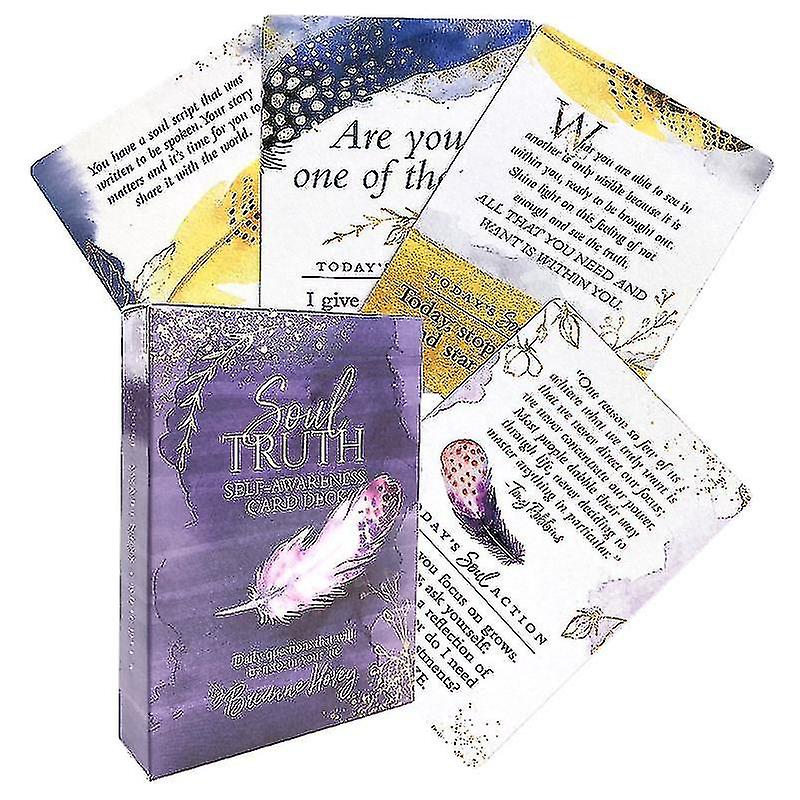Soul Truth Self-awareness Card Deck Daily Questions That Will Transform ...