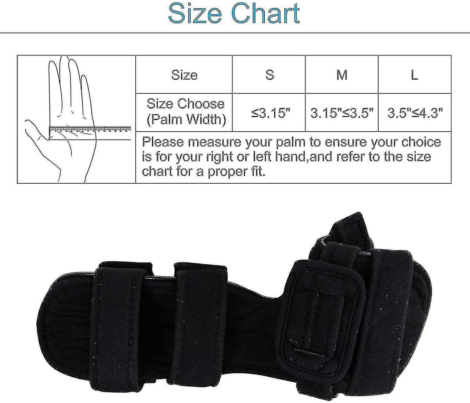 Stroke Hand Support Soft Support Hand Splint Support Finger Wrist ...