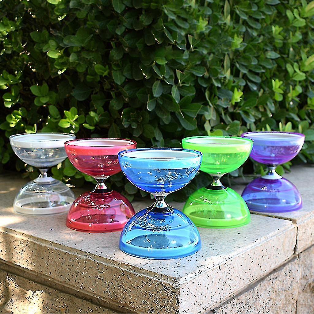 Diabolo Set Triple Ball Bearing Clutch Matching Coloured Fibre ...