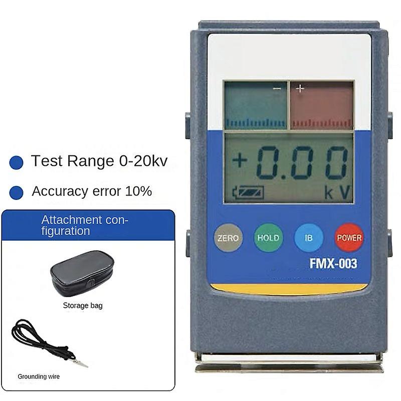 Handheld electrostatic tester field strength meter measuring range to ...