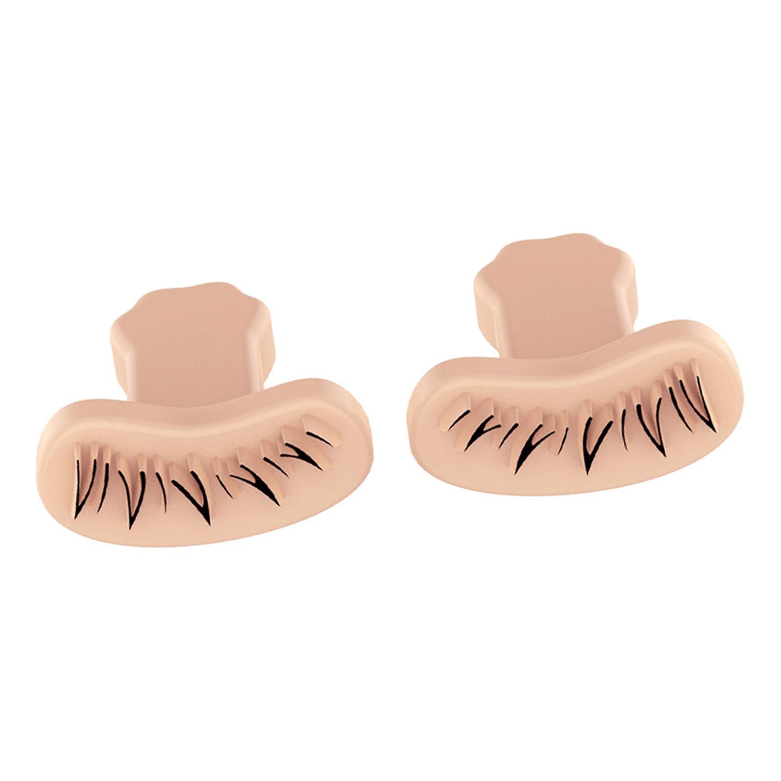 2x razítka na řasy šablona s rukojetí líné DIY spodní řasy šablona na ...