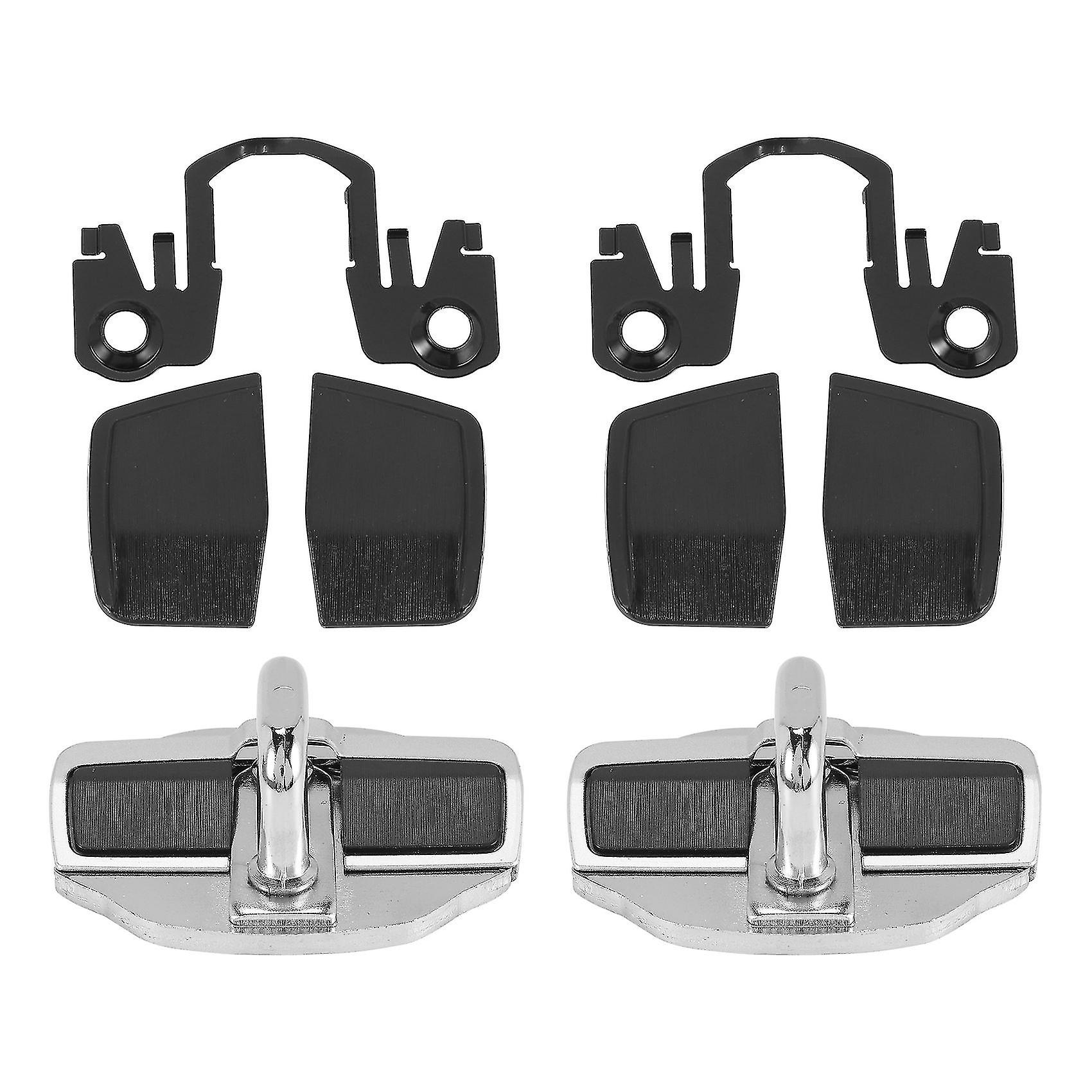 2 Set Door Stabilizer Door Lock Protector Latches Stopper Covers For ...