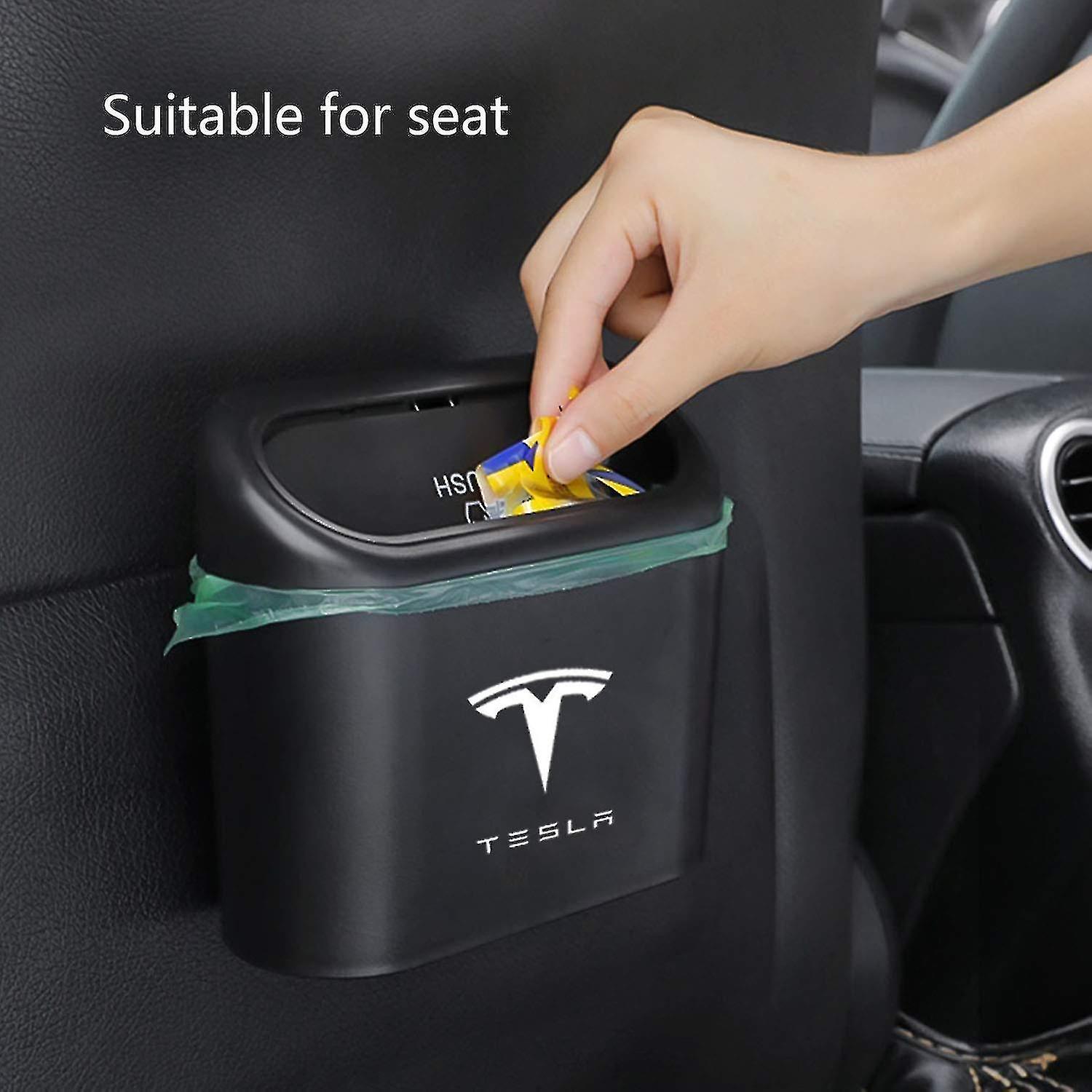 Tesla Trash Can 8 Rolls Of Garbage Bags Mini Tesla Model 3/y/s/x ...