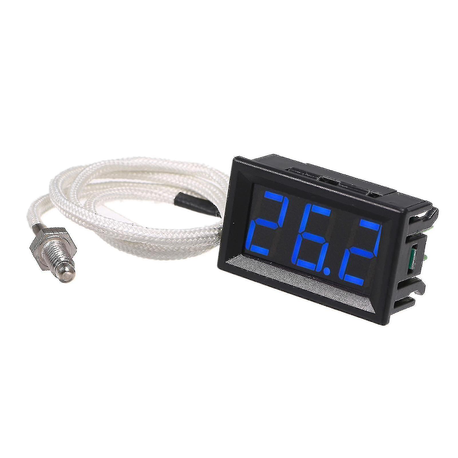 Xh-b310 Industrial Digital Thermometer 12v Temperature Meter K-type M6 ...