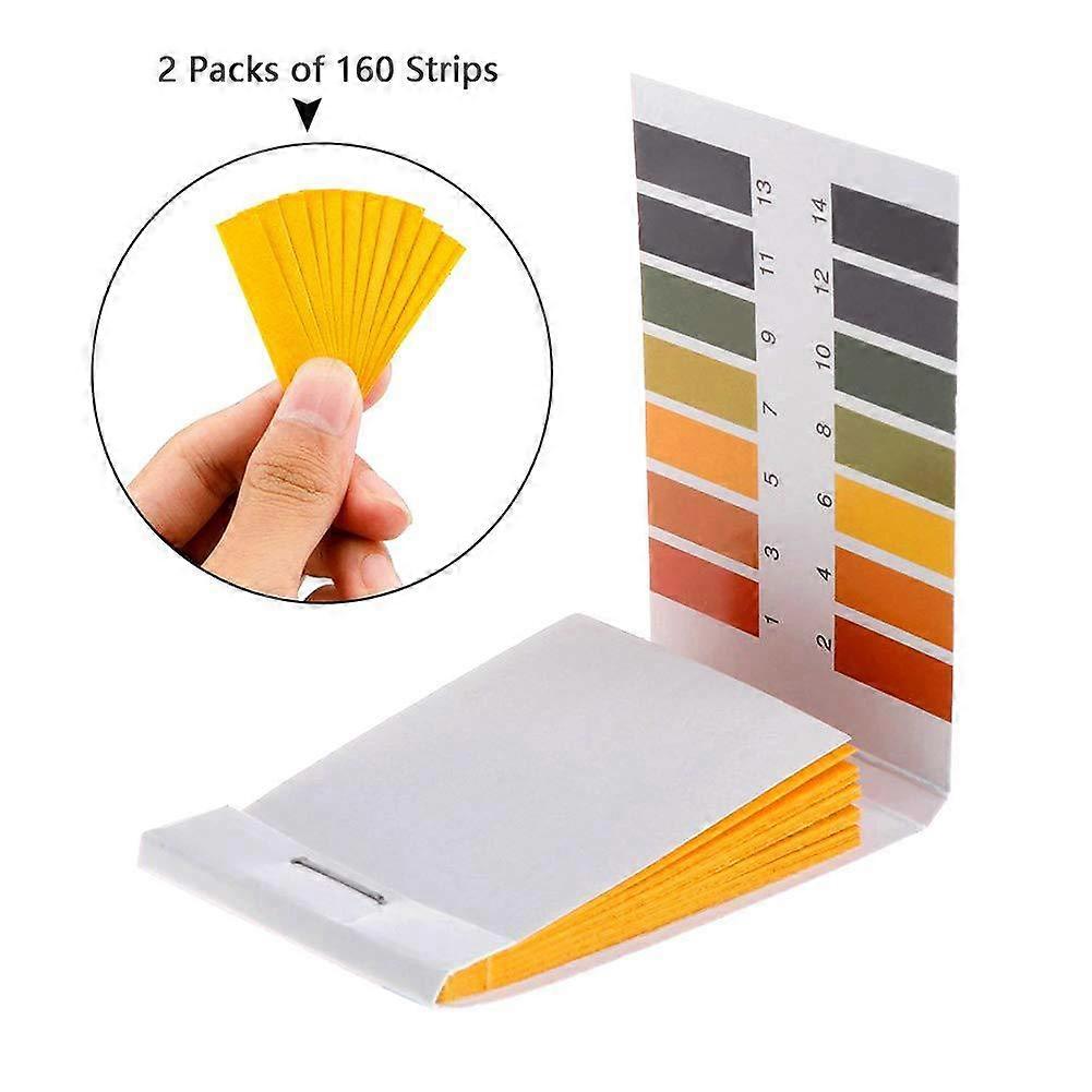 160 Strip Pack Ph 1-14 Litmus Paper Ph Tester Papers Universal ...