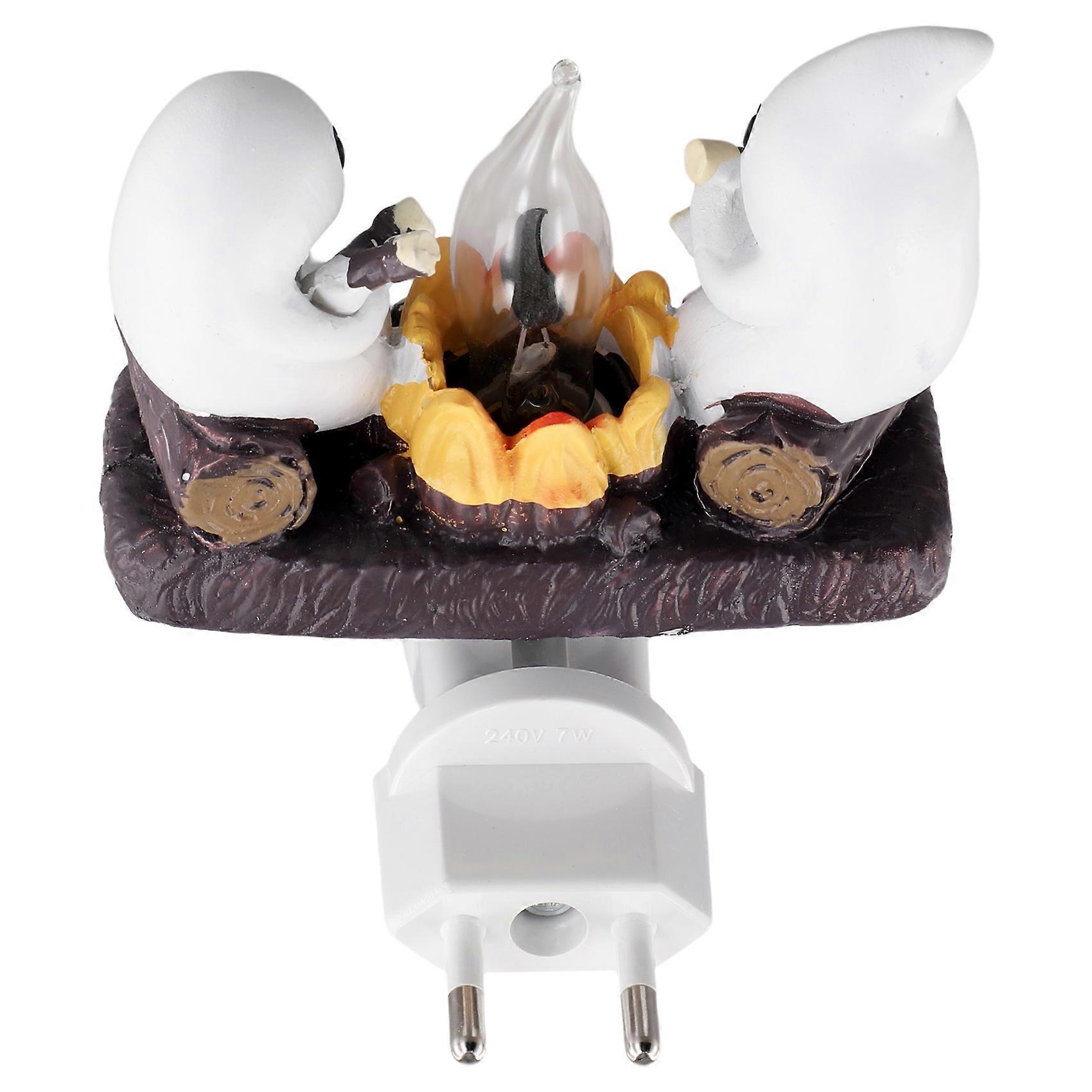 Ghost Campfire Flickering Night Light Ghosts Roasting Campfire S 'Mores ...