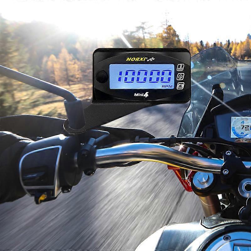 velocimetro universal de moto Voltmeter Water Temperature Time RPM For ...
